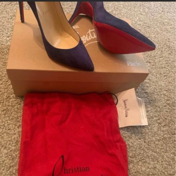 Christian Louboutin | Shoes | New Worn Christian Louboutins Size 7 ...